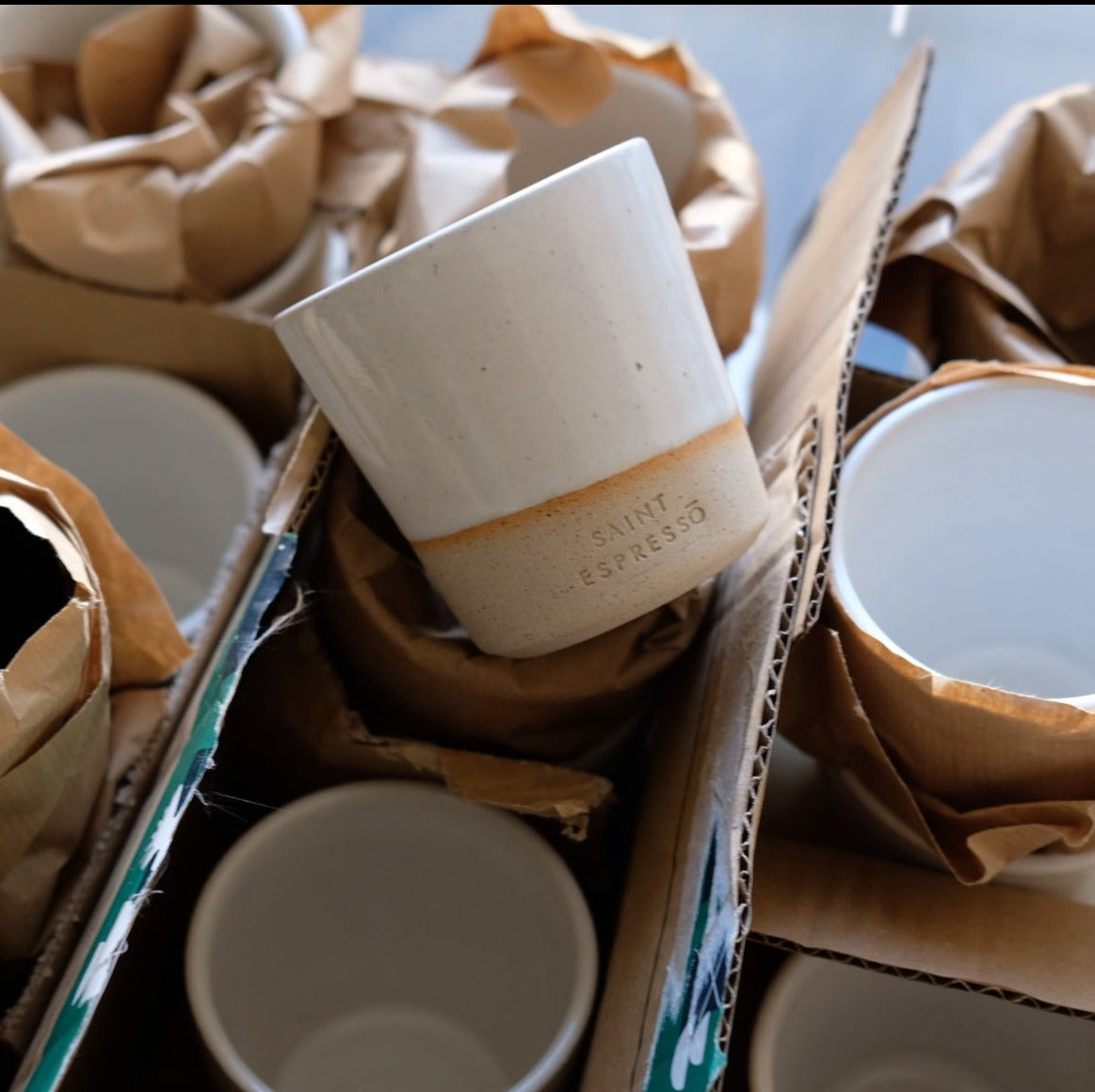 Saint x Dimi - Hand Thrown Ceramic Cups – Saint Espresso